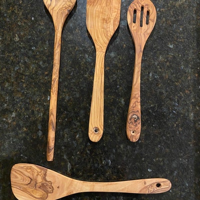Olive Wood Tasting Spoon - Etsy