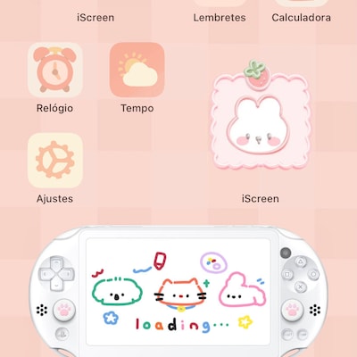 Cute Desktop Set 16 Icons Wallpaper Japanese Sweets Macos and Windows ...