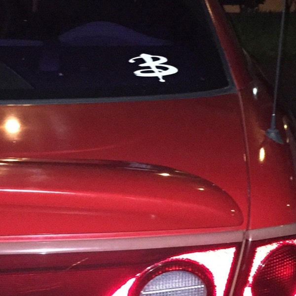 Buffy the Vampire Slayer "b" Symbol Vinyl Decal: Car, Laptop, Instant ...