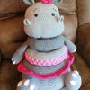 Hippo Stacking Toy Crochet Pattern, Amigurumi Safari Animal Nursery ...