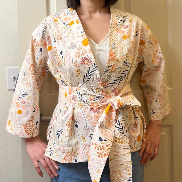 Rya Shirt Jacket Sewing Pattern Fibre Mood - Etsy