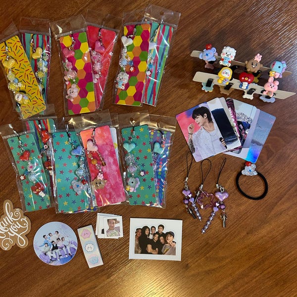 BTS - Army Bomb With Purple Star Charms/straps for Phone Cases, Ear ...