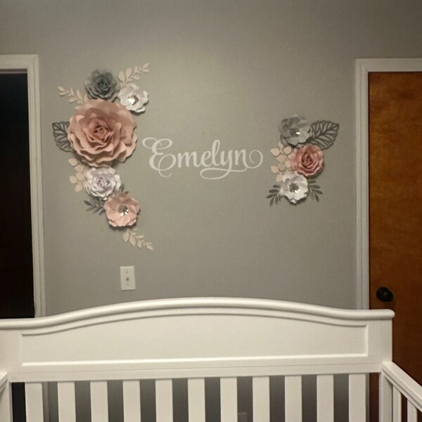 Personalized Girls Name Wall Decal Childrens Room Girls Bedroom Teen ...