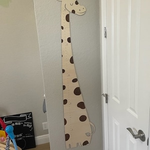 Tree Growth Chart for Kids Wooden Height Chart for - Etsy