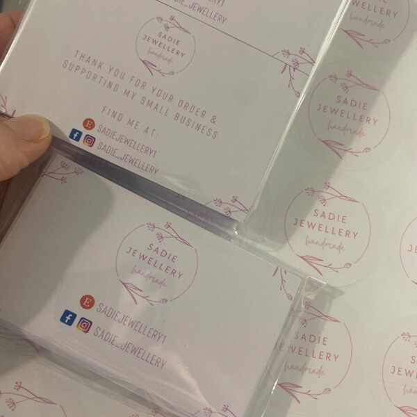 Business Order Form Notepad, Small Business Stationery, Cute Notepad ...