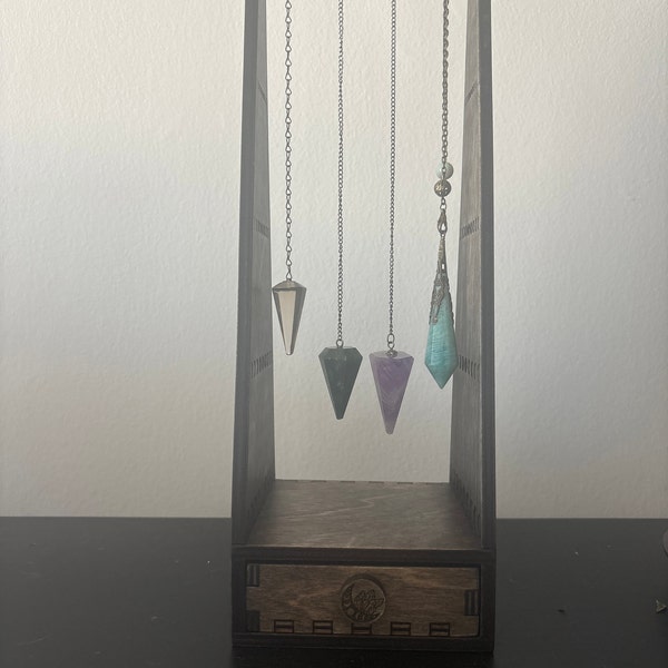Pendulum Stand, Pendulum Display, Pendulum Holder, Moon Phases Stand ...