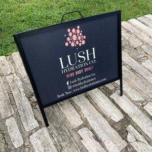 Bounce House Rules, Sidewalk Sign, A-frame Business Sign, Business Menu ...