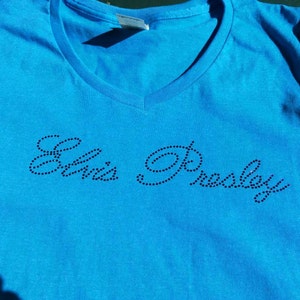 Elvis Rhinestone Design Hotfix Motif DIY the King Bling Choose Your ...
