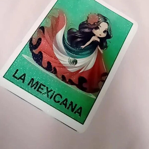 La Mexicana Tarot Card Png Digital Download Chicana Chicano Art Mexican ...
