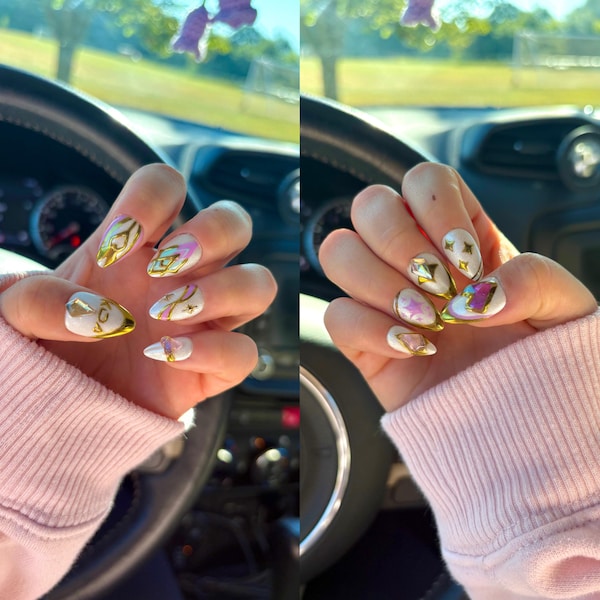 Star Guardian Kai'sa Press on Nails | League of Legends Inspired | Kai ...