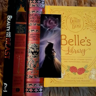 Beauty & the Beast Art Prints and Bookmarks Book Gifts Fairytale Art - Etsy