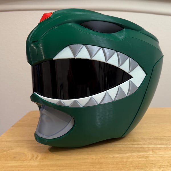 Blue Ranger Helmet Mighty Morphin Power Rangers MMPR Wearable ...