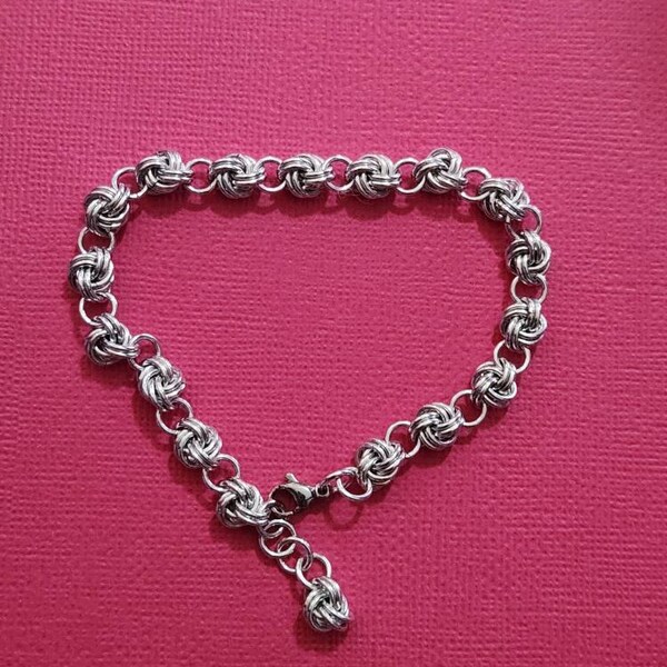 Chainmaille Tutorial Moorish Rose Flower Pendant - Etsy