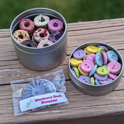 24 donut Rabbit Treats With Organic Fruit & Veggie - Etsy