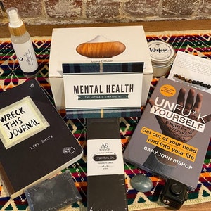 Mental Health Gift Box Unisex Relaxation Gift Spa Gift Basket Wellness ...