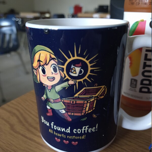 You Found Coffee All Hearts Restored Coffee Mug // Cute & Funny Gaming ...