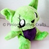Plush Sewing Pattern PDF Furry Anthro Stuffed Animal - Manokit Plushie ...