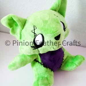 Plush Sewing Pattern PDF Furry Anthro Stuffed Animal Manokit Plushie ...