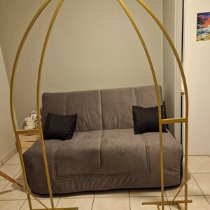 Macrame Wedding Backdrop/ Macrame for Round Arch/ Round Wedding Arch ...