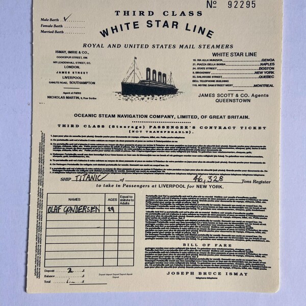 Prop Wartime 1940s 'letters of Transit’ / WW2 Vintage Casablanca-style ...