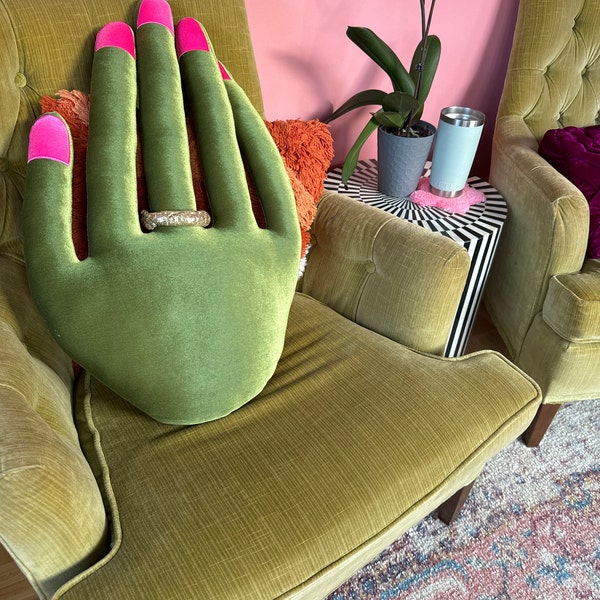 MADE TO ORDER - Hand Pillow - Etsy