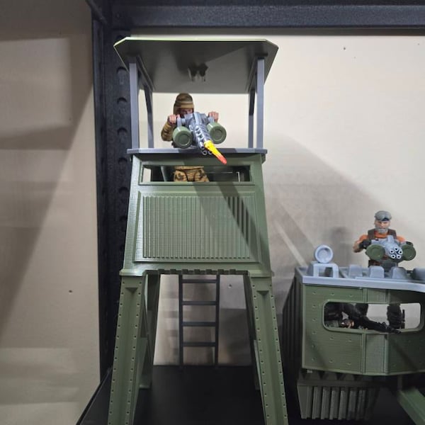 Classified Scale 1:12 GI Joe/cobra Watchtower 3d Printed - Etsy
