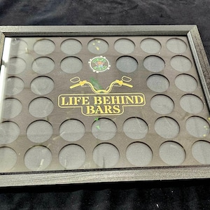 Photo Engraved Poker Chip Display Frame Insert Fits 36 Harley or Casino ...
