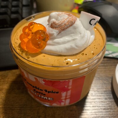 White Cloud Slime, Cloudy Day, Scented Vanilla Slime Birthday Toy Gift ...