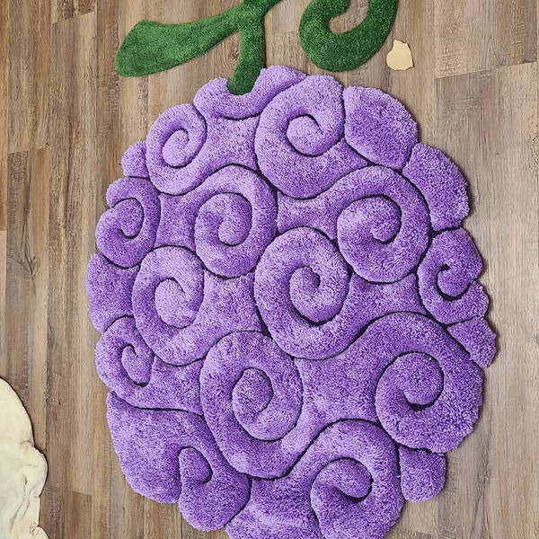 Tufted Cartoon 3D Rug, Cute Rug, Cartoon Girl Rug, Handmade Floor Art ...