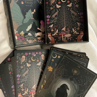Buy Forest Tales Oracle Deck Moon Witch Series Online in India - Etsy