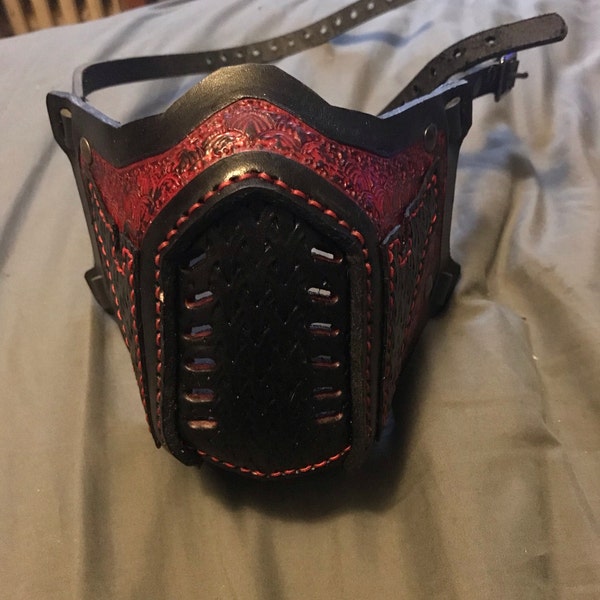 Leather Armor-grade Mask - Etsy