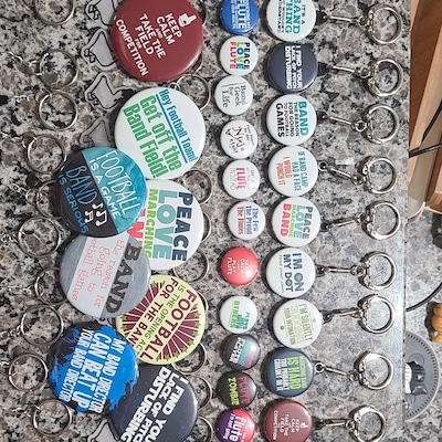 Colorguard Buttons / Marching Band / Set of 12 Colorguard 1 or 1.25 ...