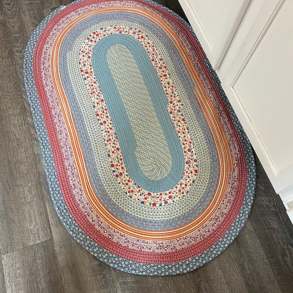 UPDATED Jelly-roll Rug PDF Pattern - Etsy