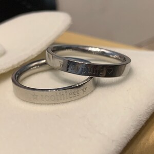 ATEEZ RING/ Personalized ring KPOP Atiny Subtle engraved | Etsy