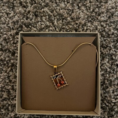 Spinning Out Necklace Engraved Circle Chain Pendant Necklace - Etsy