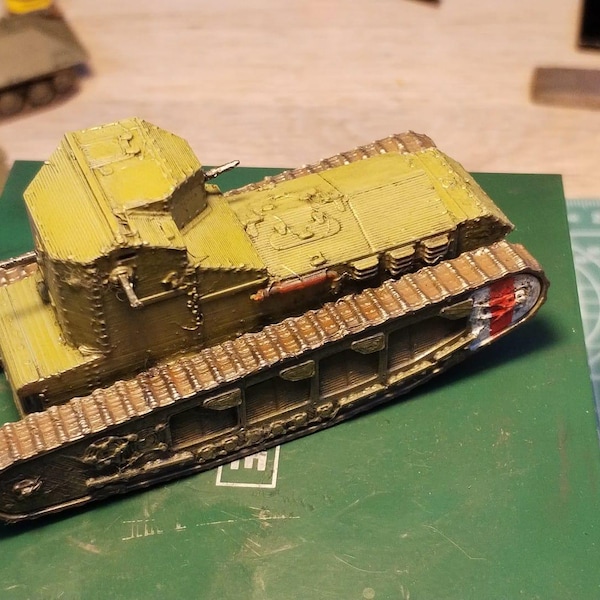 1/72 Scale Italian Fiat L6/40 Light Tank, World War Two, WW2, North ...