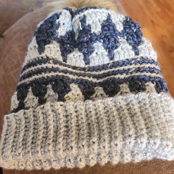 CROCHET PATTERN Braided Fishtail Toque / Pdf Digital Download / Cabled ...