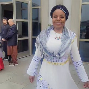 Princess Thobe Embroidered Dress Long Sleeves Kaftan Design and ...