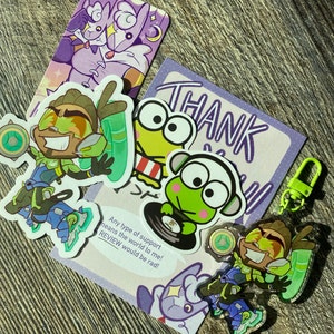 Overwatch Support Stickers // OW2 - Etsy