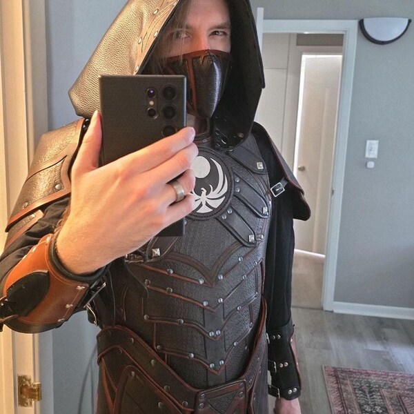 Leather Armor Twilight Princess Link Belt and Baldric LARP Link Cosplay ...