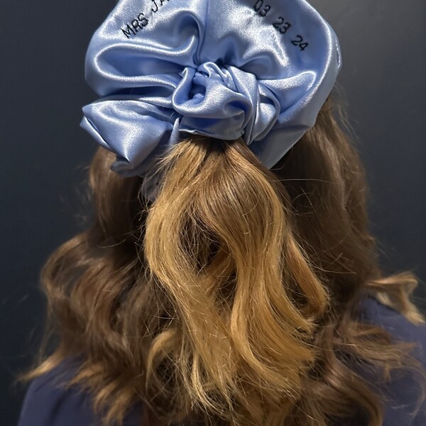 Personalized Scrunchie Will You Be My Bridesmaid Gifts Custom ...