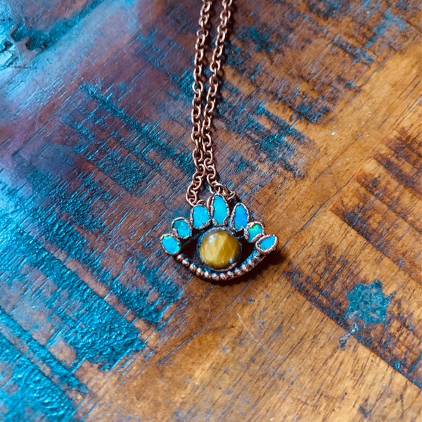 Flashy Labradorite Snake Talisman - Etsy