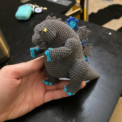 Crochet Giant Godzilla _ Godzilla Monsterverse _ PDF English Crochet ...