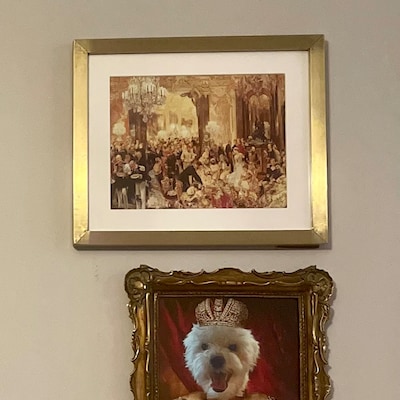 Adolph Menzel the Dinner at the Ball 1878 Classic Painting Photo Poster ...