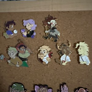 Toh Magnetic Hard Enamel Pin - Etsy