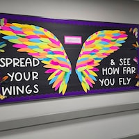 Smiley Face Bulletin Board or Door Kit With Y2K Retro Groovy Letters ...