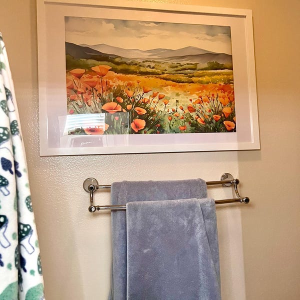 Colorado Mountains Watercolor Painting Grand Lake Art Print Rocky ...