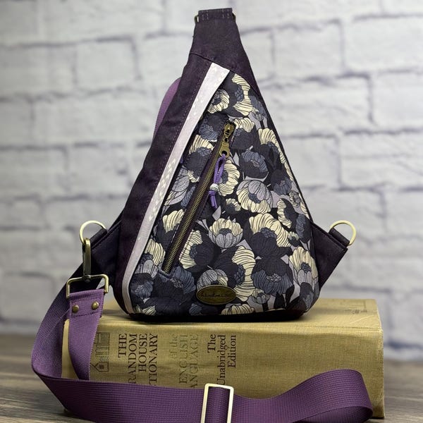 Finn Sling Bag SEWING PATTERN, Unisex Sling Bag Pattern, Mini Sling Bag ...