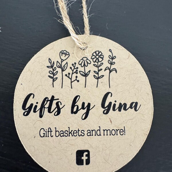 Custom Tags, Round Tags, Printed Tags, Personalized Tags, Custom Hang ...