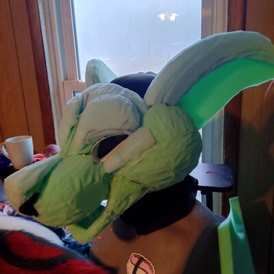 DIGITAL Manokit Foam Head Base Pattern/template for Fursuits PDF ...